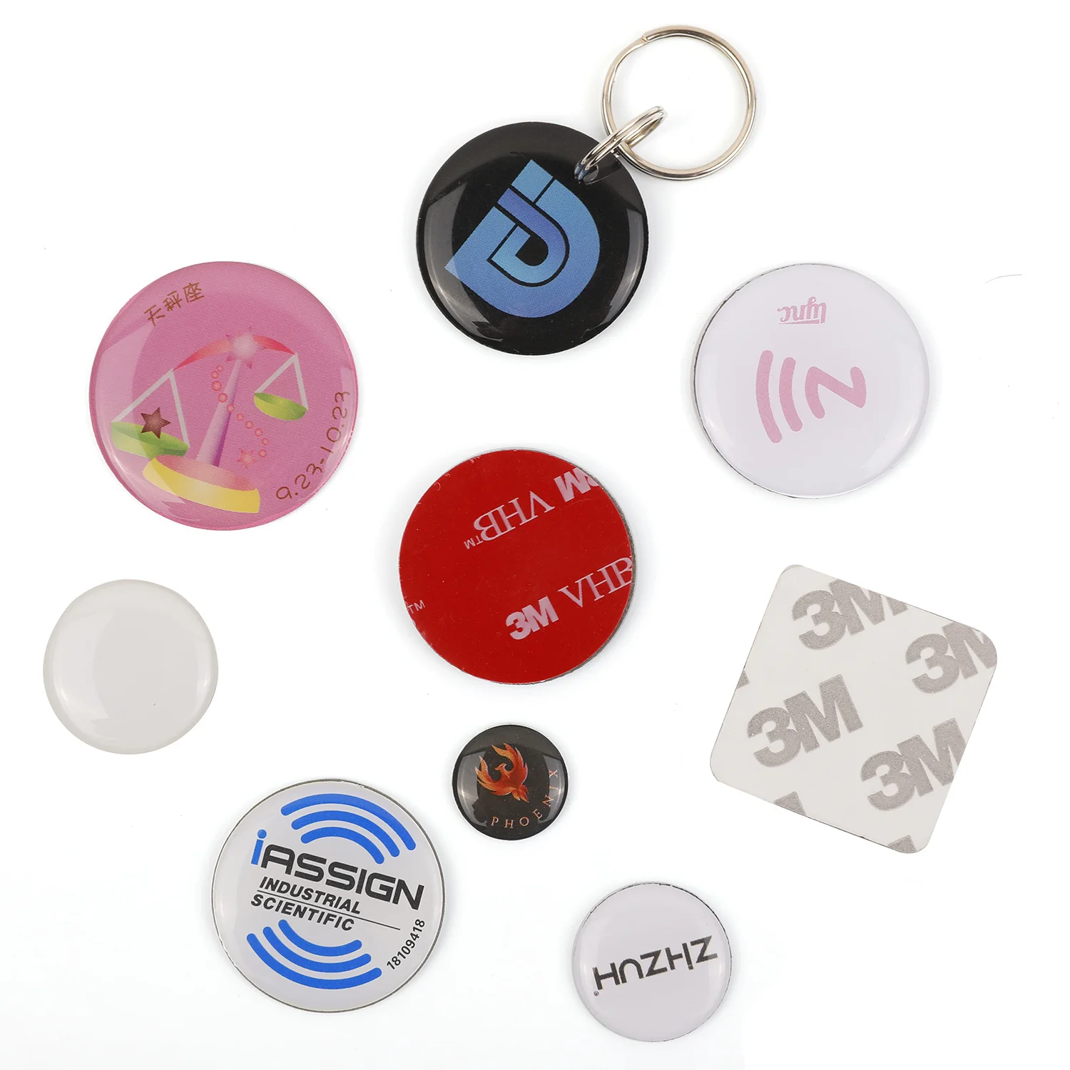 Nfc Epoxy Tag Social Media Sharing Contact Information Waterproof Rfid ...