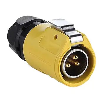 Oswell 20a Male Female Panel Plug Socket Ip67 3 Pin M20 Terminal ...