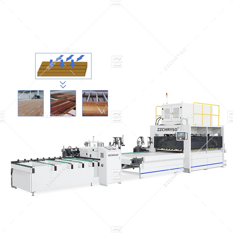 Thin Wood Board Joining Press Edge Gluing Finger Joint HF Machine