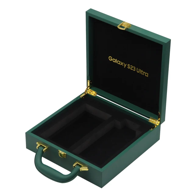Luxury Cosmetic Pu Leather Gift Boxes - Trunk Beauty Storage