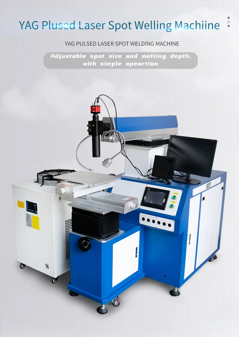 High Quality 300w YAG Laser Welding Machine for Mold Repair Metal Auto Mold Laser Welders ...