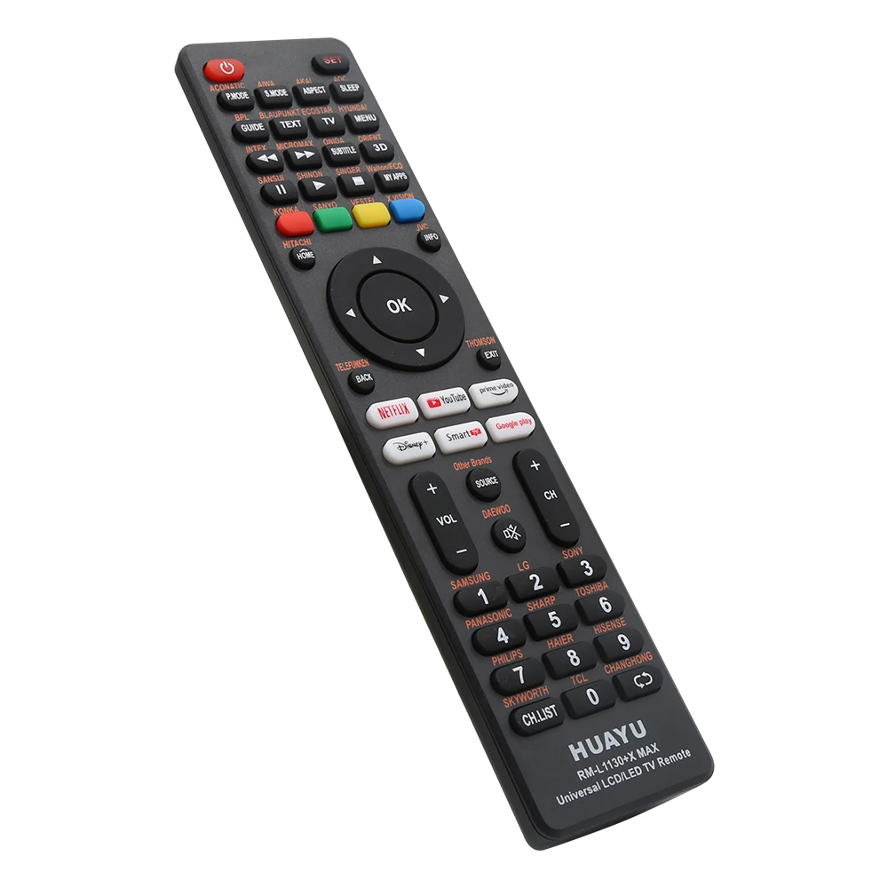 HUAYU RM-L1130+X MAX Universal LED TV Remote Control