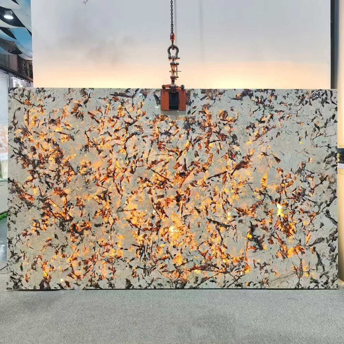 Luxury Light Transparent Natural Translucent Stone Marble Quartzite ...