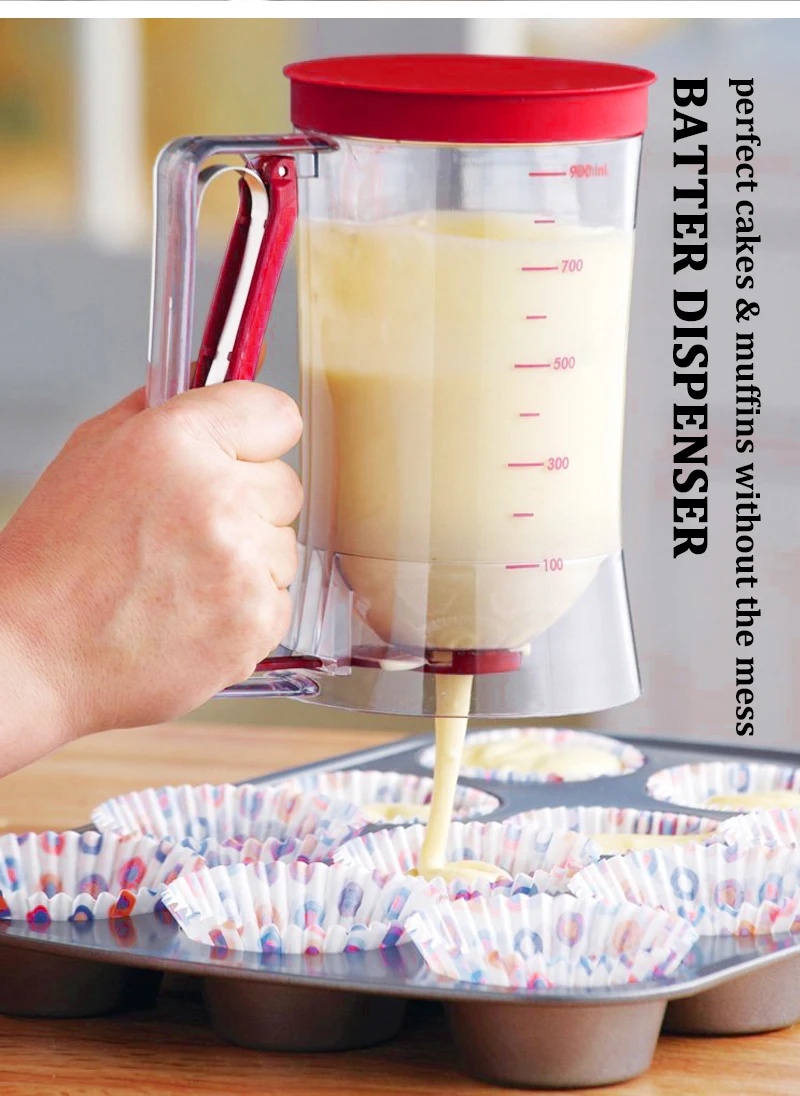 Kitchen Tool - Plastic Funnel Cake Cream Mix Dispenser