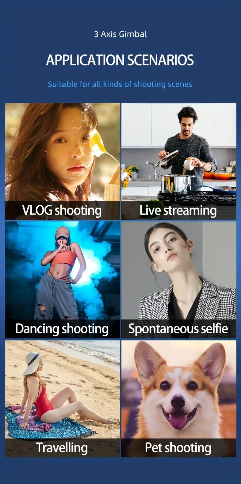 New Three-axis Stabilization,Face Tracking And Object Tracking,Zoom In ...