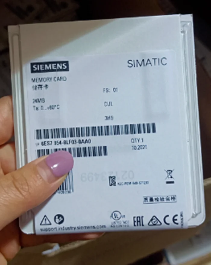 New Siemens Simatic S7-1200/1500 4m Memory Card For S7-1x 00 Cpu ...