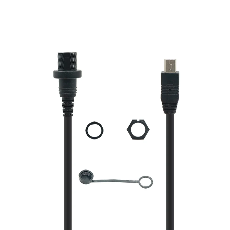 Small Mini Micro Usb B Type Ip76 Connector Female Waterproof Micro Usb ...