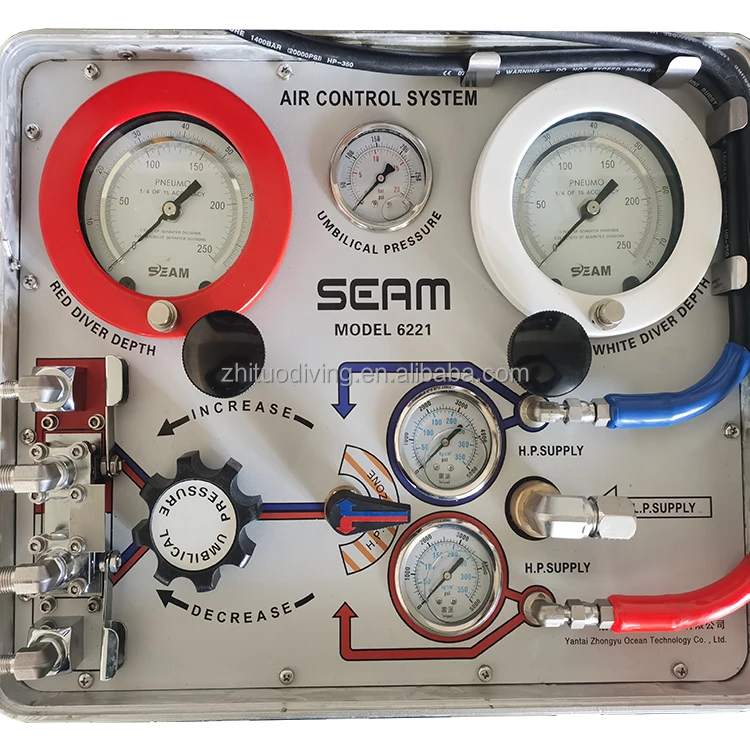 Diver Air Dive Control Panel - Professional Commercial Diving
