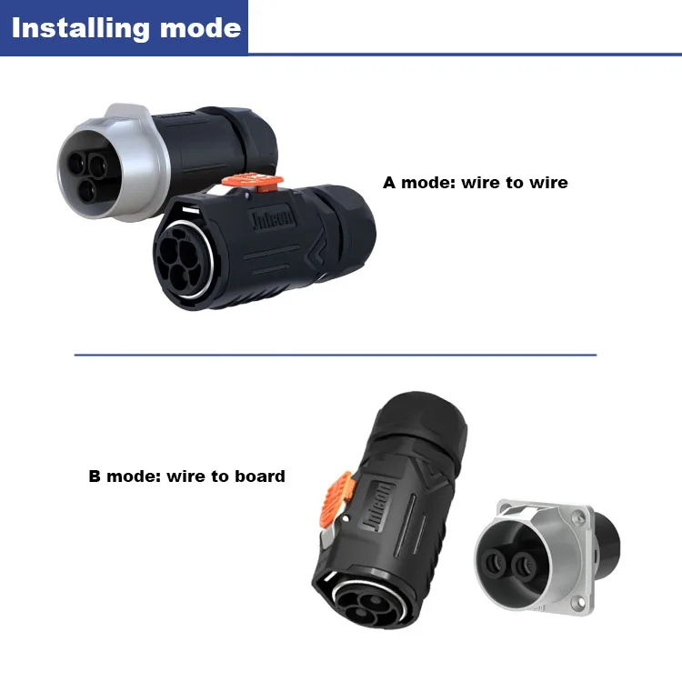 Jnicon Mj32 Wire To Board 7 Pin 2+5 Pin Waterproof Electrical Male ...