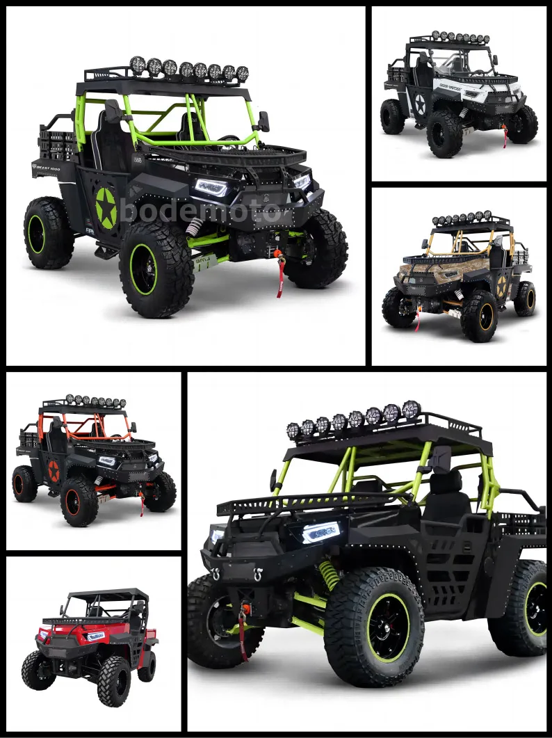 Bode UTV 1000CC - Durable 4 Seat Diesel Side by Side