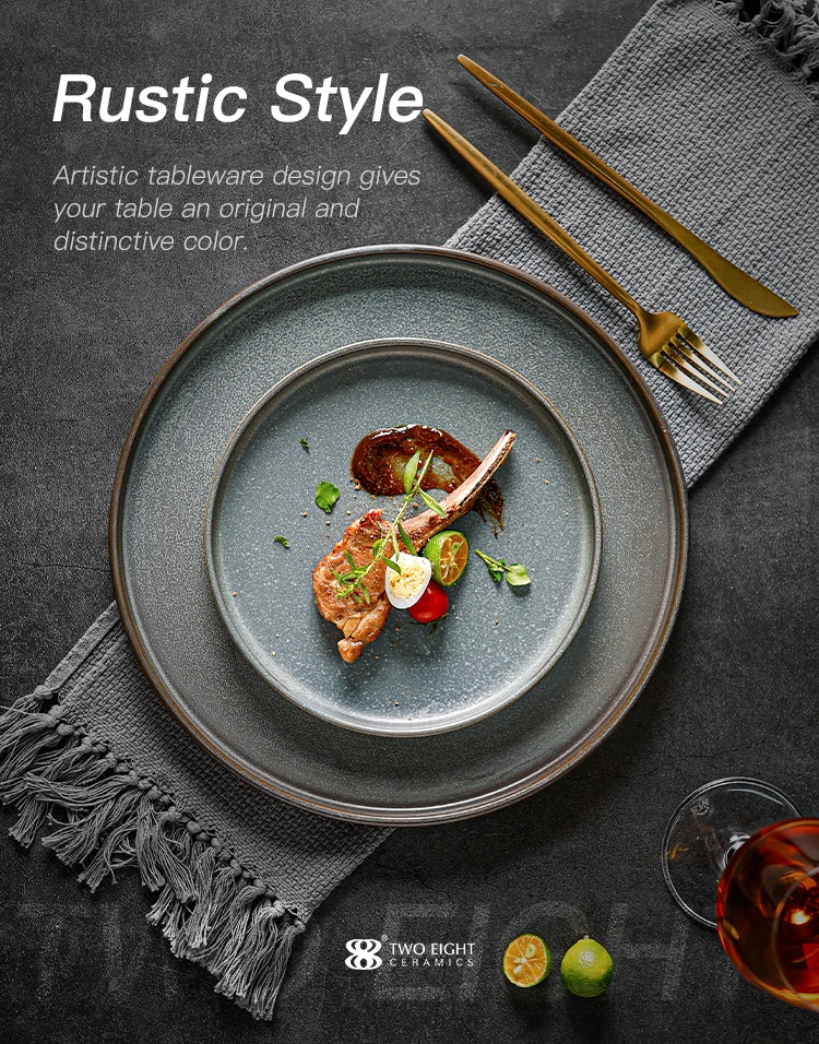 West Ceramic Restaurant Dinnerware Set Dishes & Plate Wholesale Hotel ...