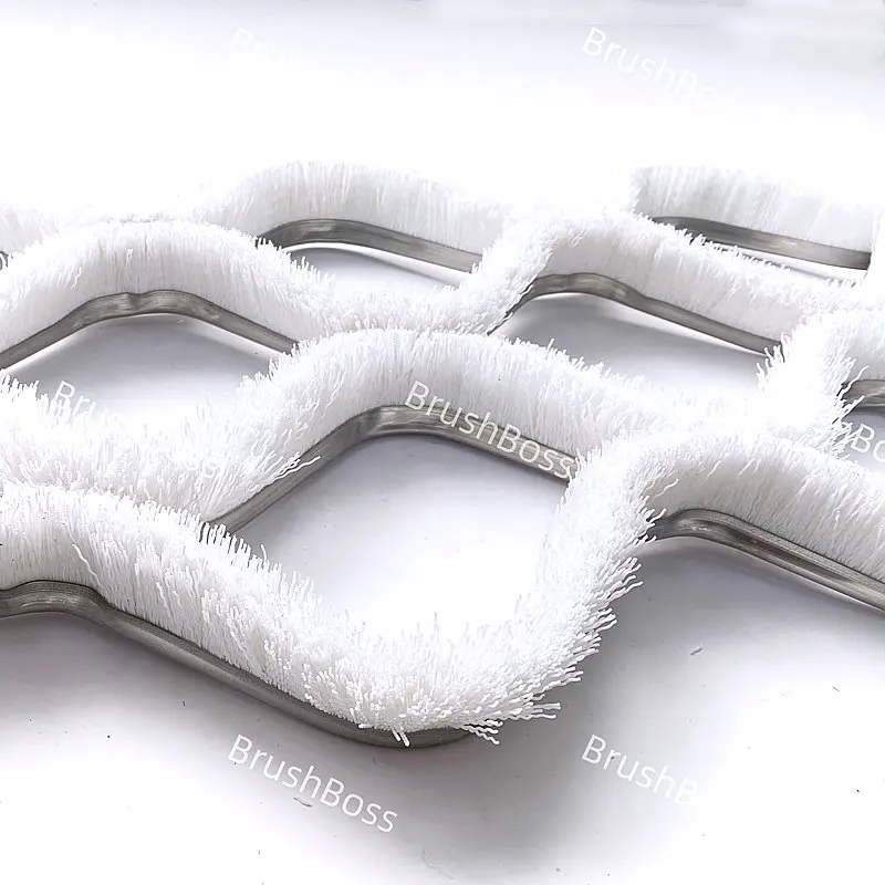 High Density PBT Bristles Dry Ski Mat Brush - Industrial Grade