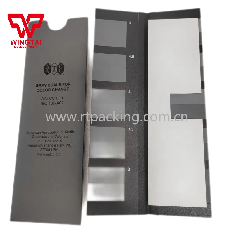 AATCC A02 & A03 Gray Scale - Color Change & Staining Standards