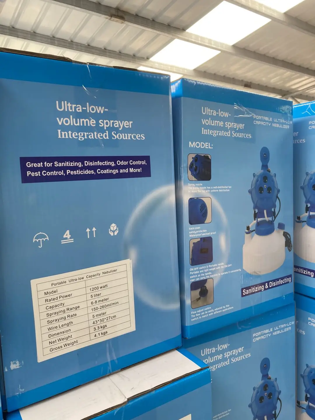 5 Liter Ulv Cold Fogger With Electrical Power Fogger Machine Sprayer ...