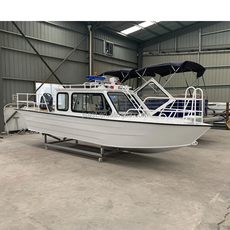 Customized Speedboat Aluminum Alloy Boat GPS Map V Type 5-8 Meter ...
