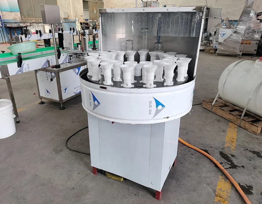 Small Bottle Washing Machine Glass Plastic Bottle Washer - Buy Pet ...