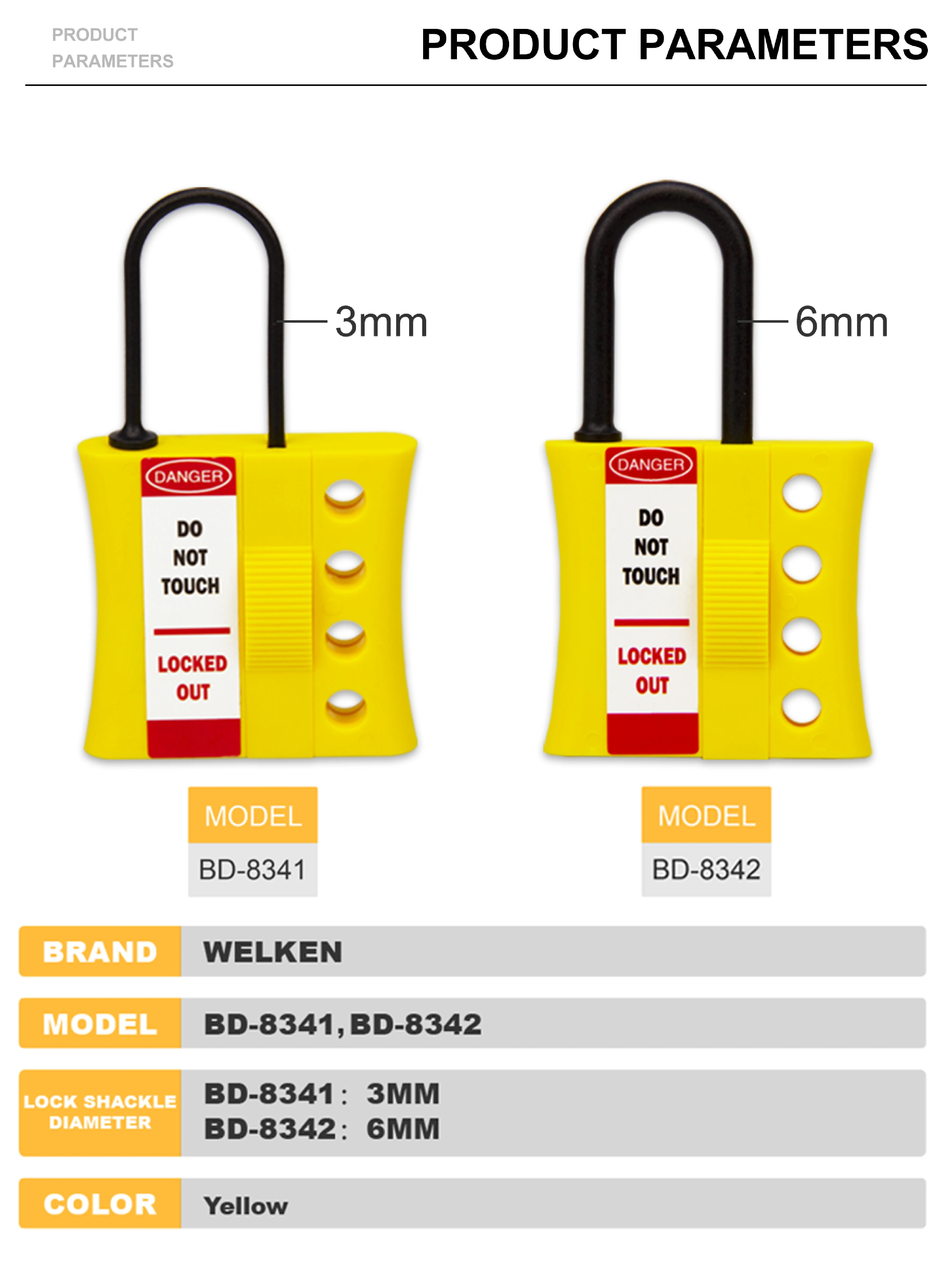 Hasp Lockout Steel Lock Beam Diameter 6mm Lock - Buy Safety Hasp ...