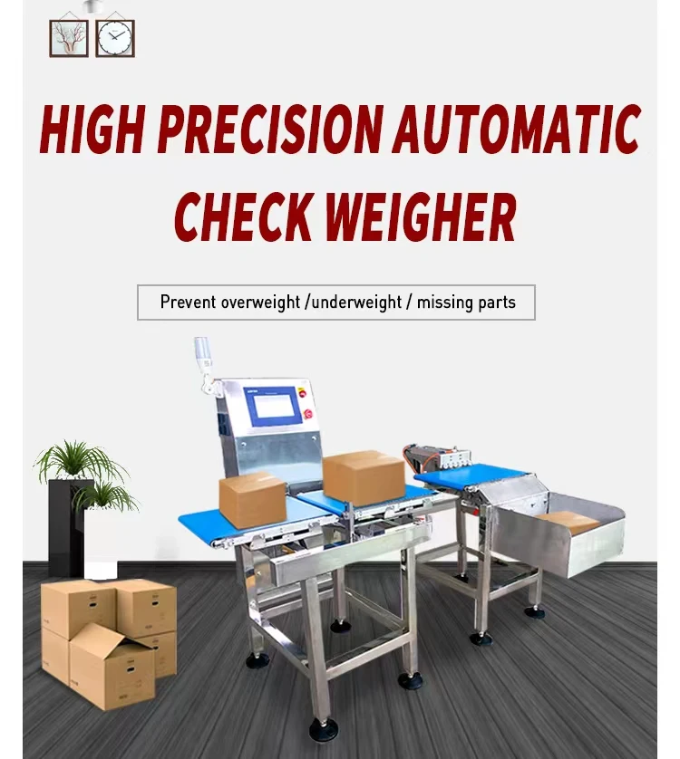 Multiline Dynamic 30kg Pneumatic Pusher Check Weigher Packaging Machines - Buy Multiline Check ...