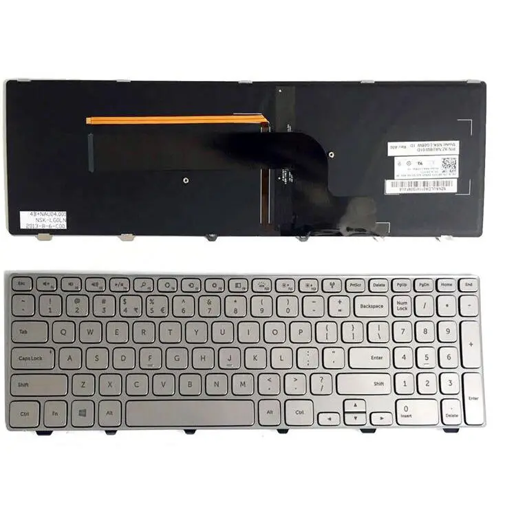Laptop Internal Keyboard Laptop Replacement Keyboard For Dell 15 7000 ...