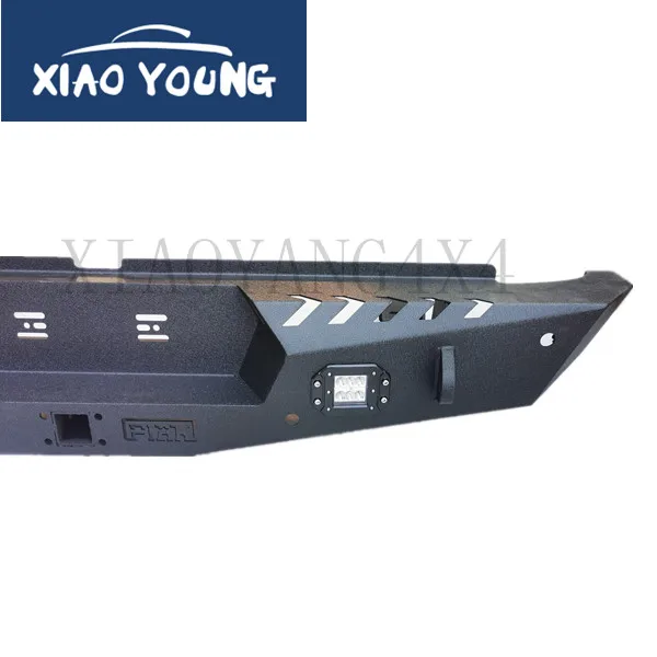 Black Steel Pickup Truck 4x4 Rear Bumper Guard For Hiluxvigo Revo Np300 ...