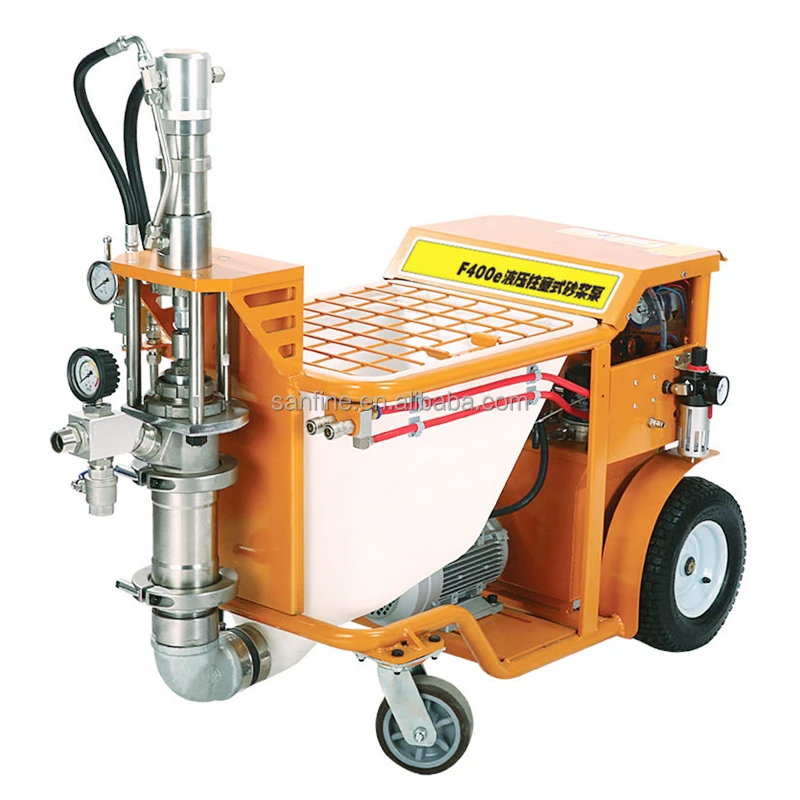 Sanfine Plunger Pump - Efficient Sand Wall Plaster Equipment