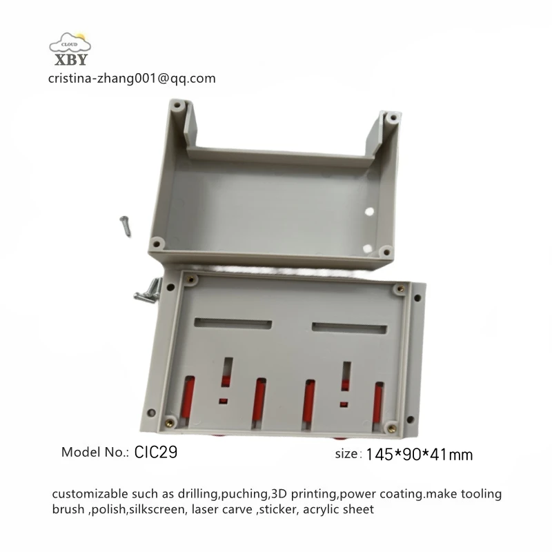 China Manufacturer Din Rail Plastic Enclosure Electronic Housing Box ...