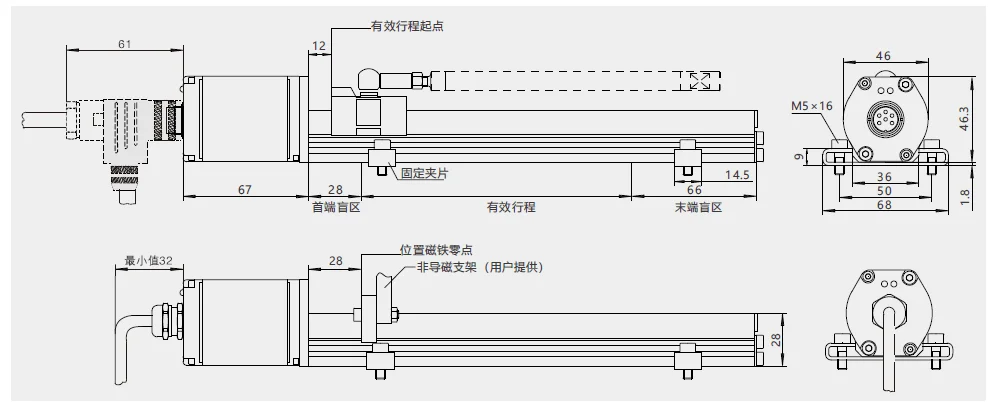 252182 Slider Magnet for MTS Temposonics Magnetostrictive Linear ...