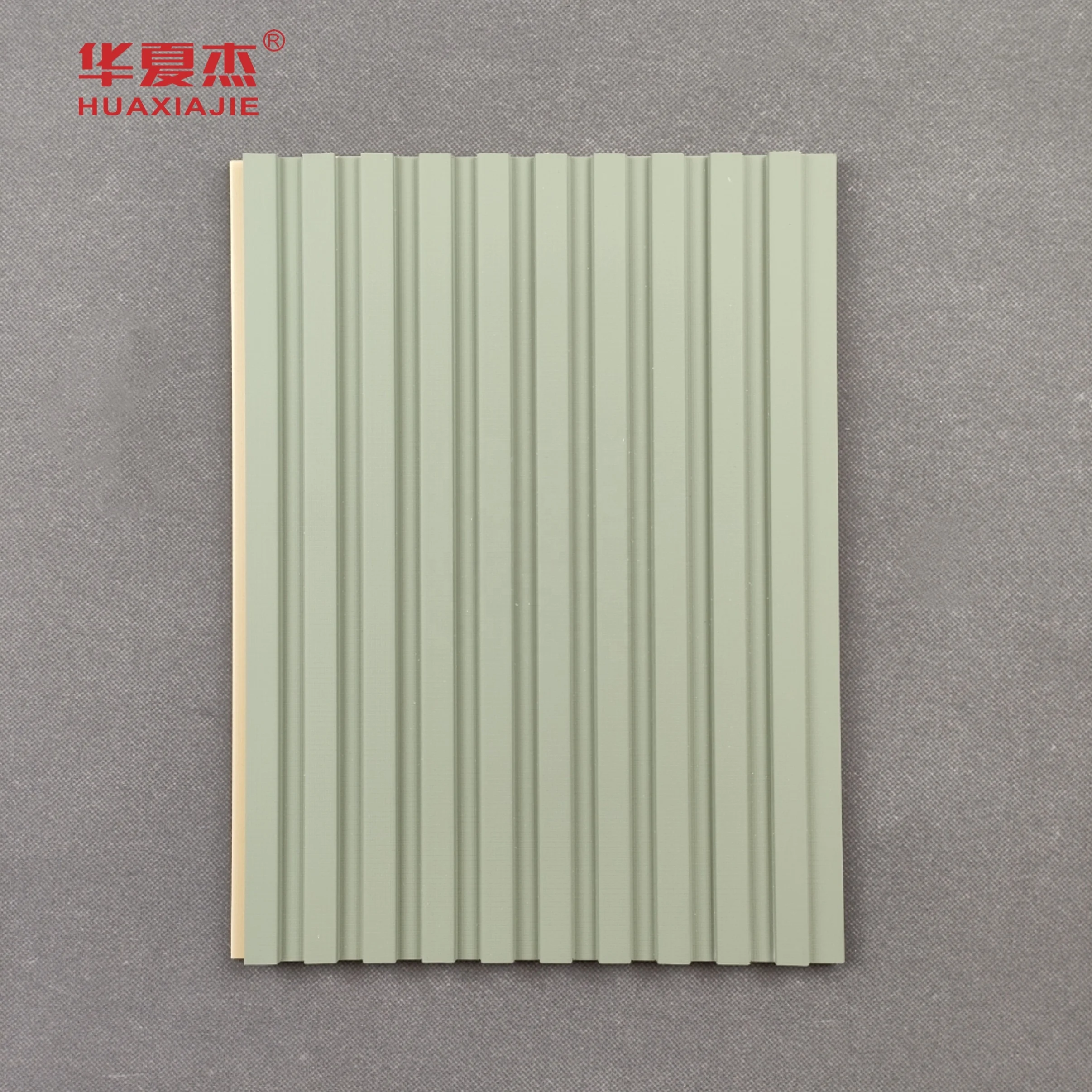 WPC Fluted Wall Panel Green Moisture-Proof and Durable PVC for Interior ...