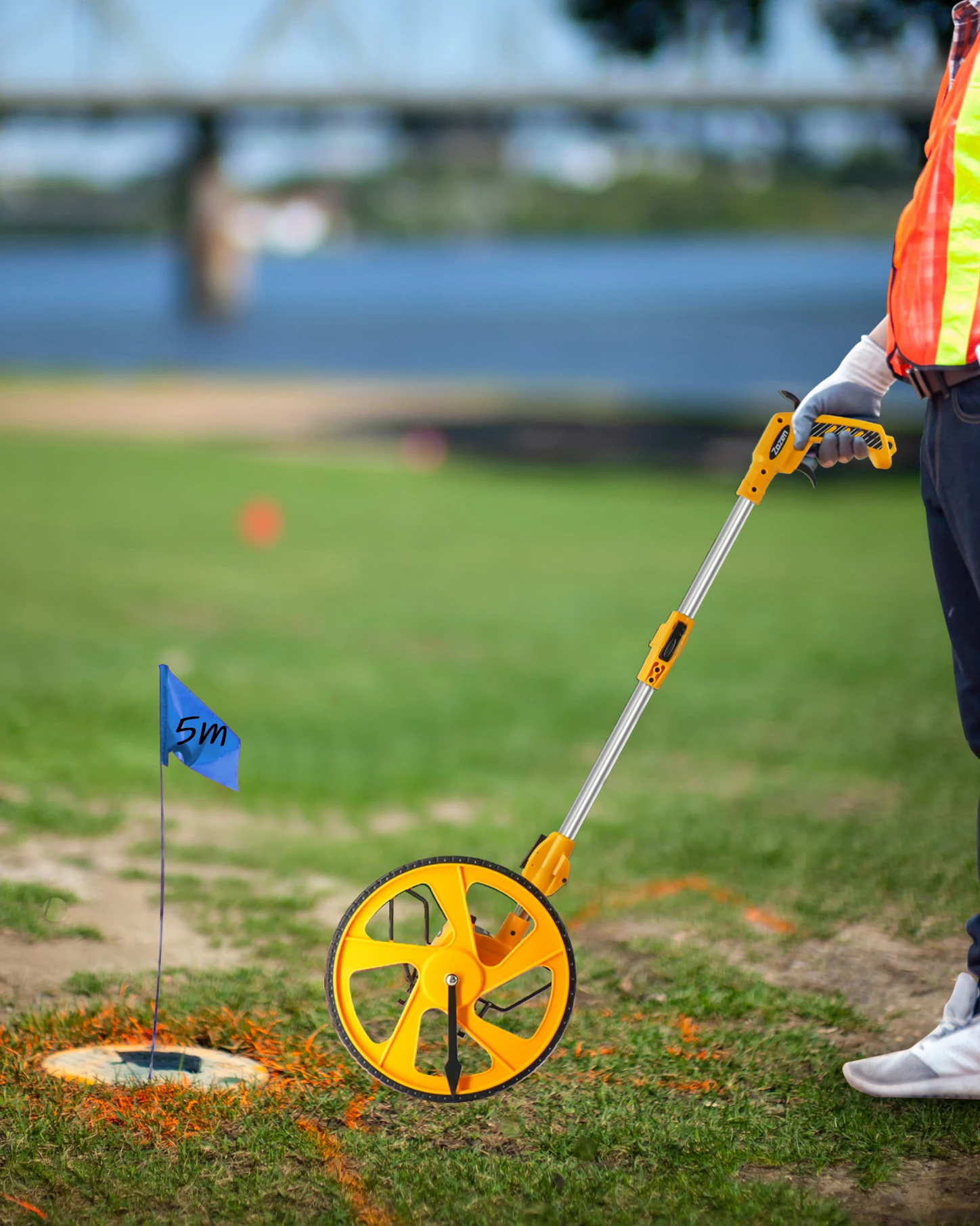 Custom Pvc Marking Safety Flag,Landscape Marker Flags,Survey Irrigation ...