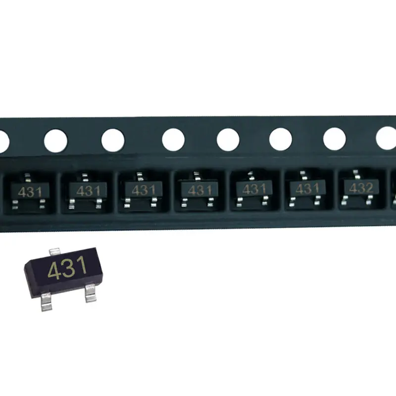 SMD Voltage Regulator IC Transistor SOT-23 36V TL432 431