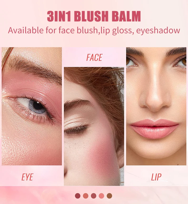 Custom Your Logo - Best Blusher Maquillaje Makeup Balm