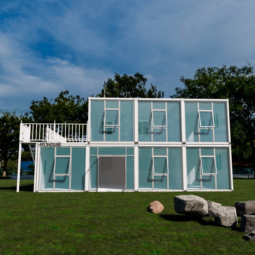 Ll 162sqm 2 Story Detachable Quick Assemble Prefab House Container ...