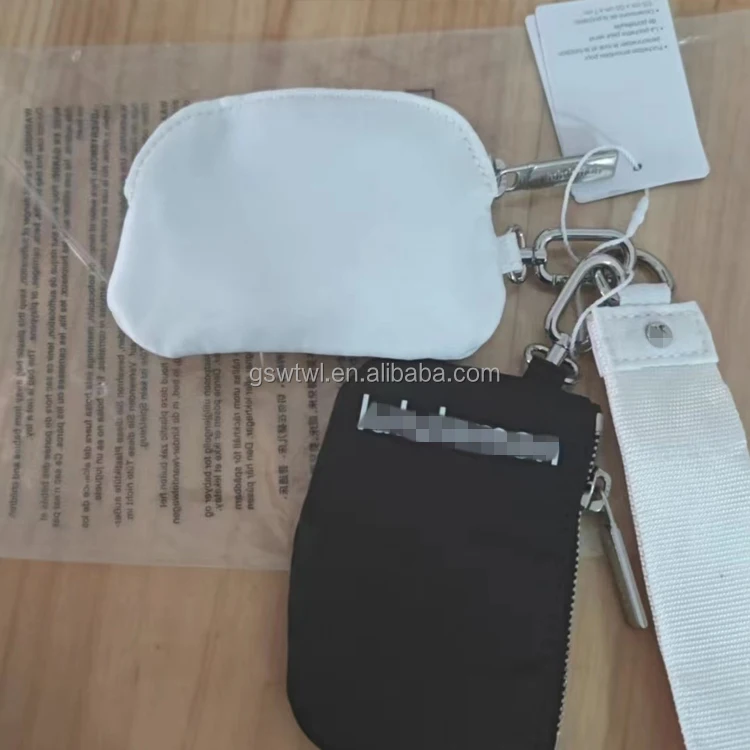 Wholesale Luxury Fashion Lulu Lemon Two-wrist Wallet Custom Logo Two ...