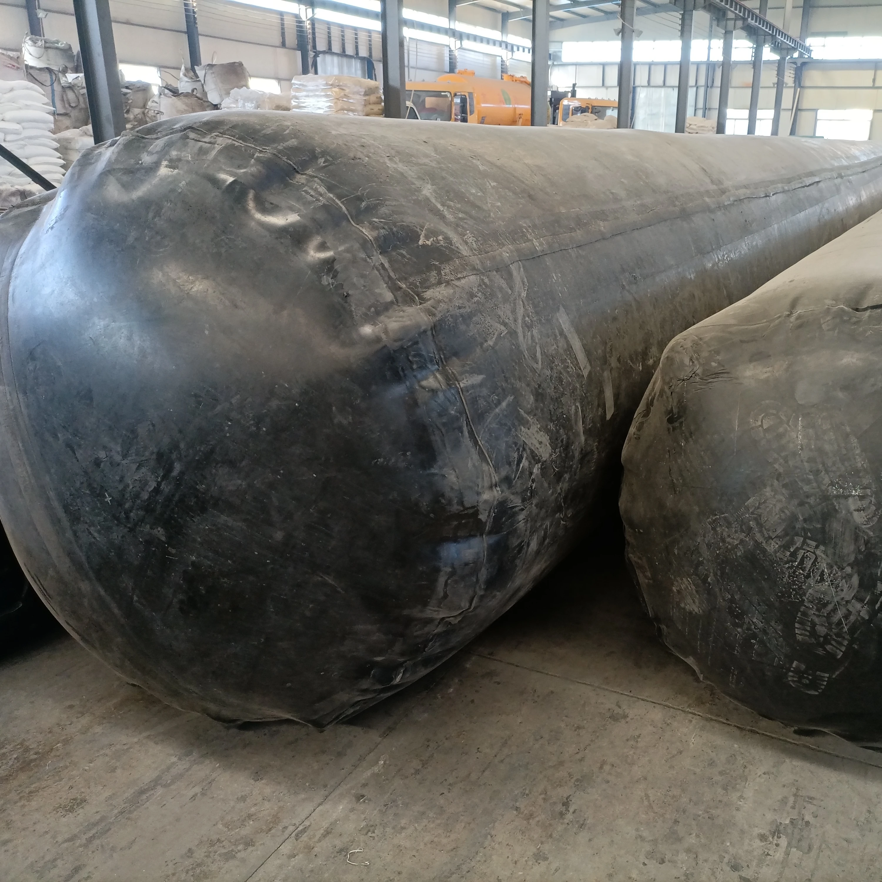 inflated culvert formwork Inflatable rubber balloons for making ...