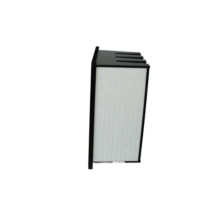 Wholesale Customization Industrial High Efficient V-bank Combined Plastic Frame W-shaped Hepa ...