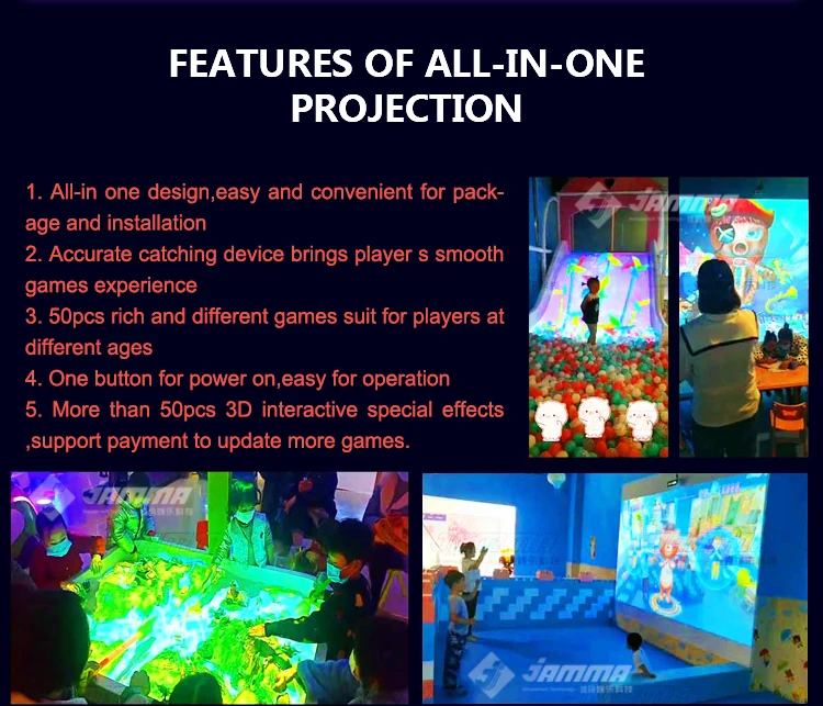 Interactive Projection Games Projector Kids Interactive Magic Ball ...