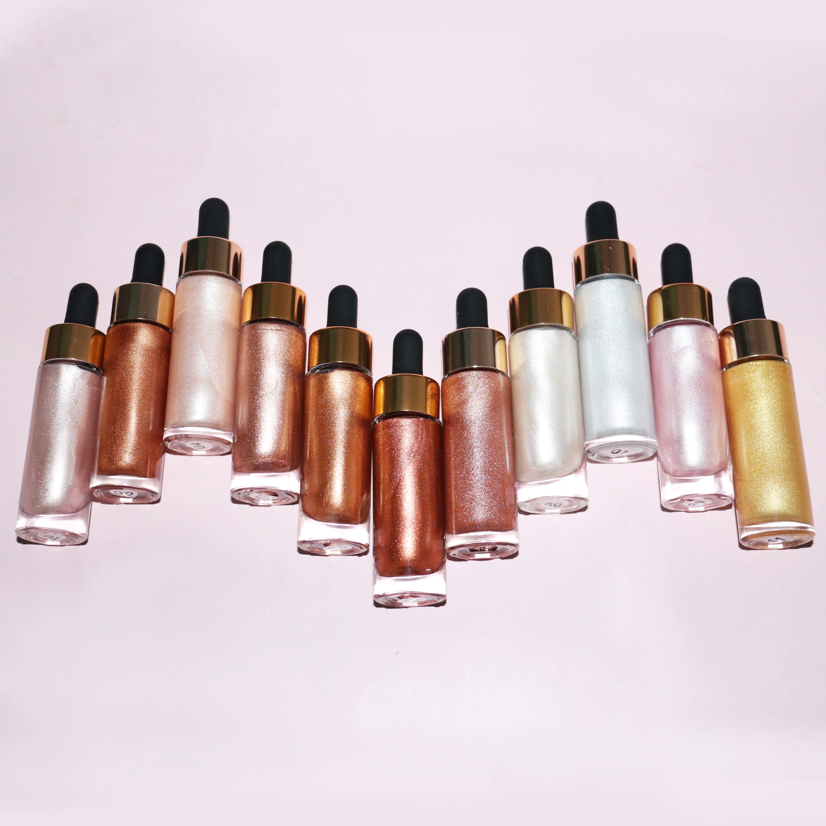 Face And Body Liquid Highlighter Cruelty Free Body Bronzer Shimmer Oil ...