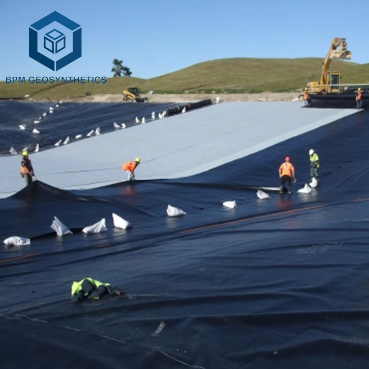 1.5mm Geosynthetic Hdpe Liner Geomembrane Manufacturers For Mining Project In South Africa - Buy ...