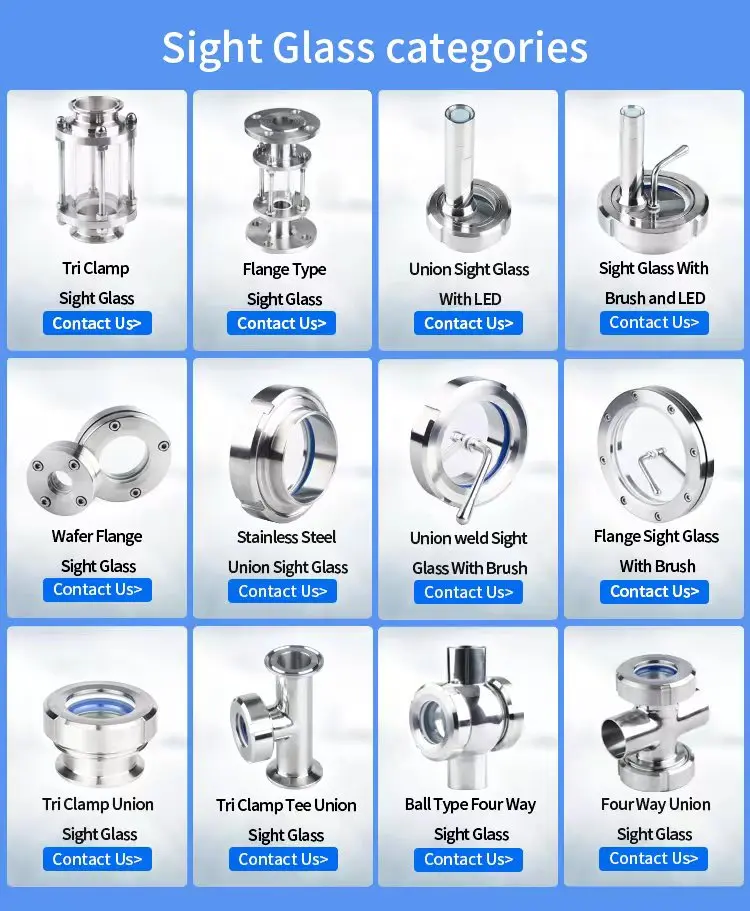 Kq Wenzhou Manufacturer Sanitary Stainless Steel Material Round Flange ...