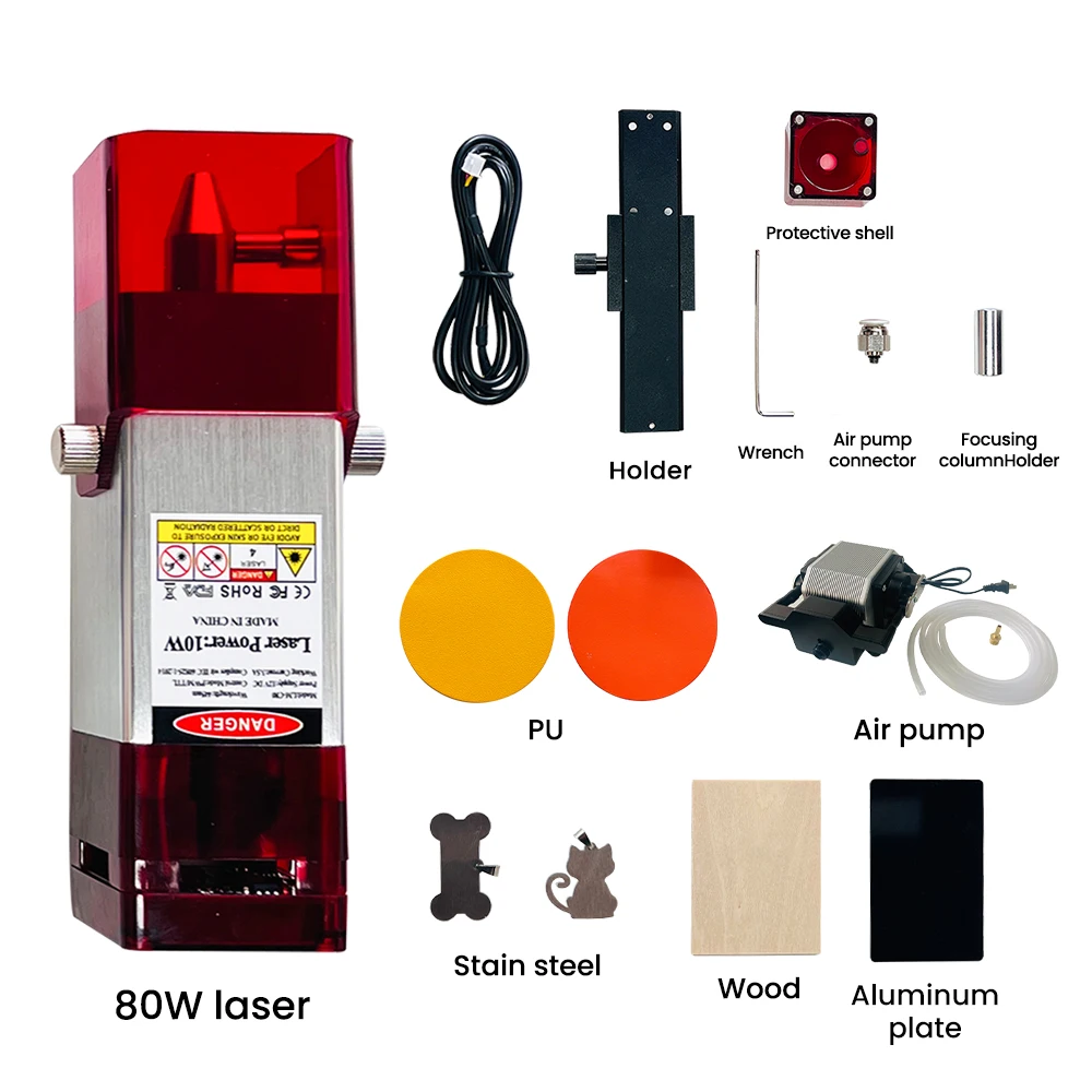 Diode 80w Laser Module For Diy Laser Engraving Machine - Buy 80w Diy ...