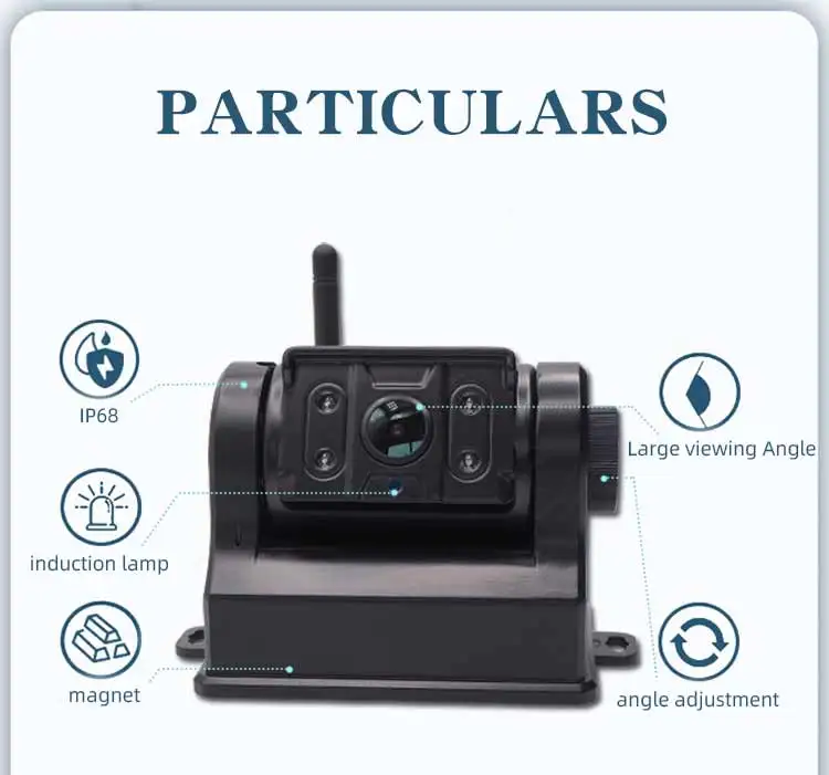 4G Car Camera Truck Engineering Car GPS Positioning Real-time Remote ...