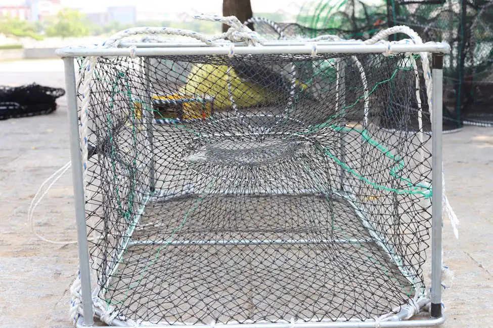 Commercial Square Fishing Cage Aquaculture Trap for Fish Farming ...