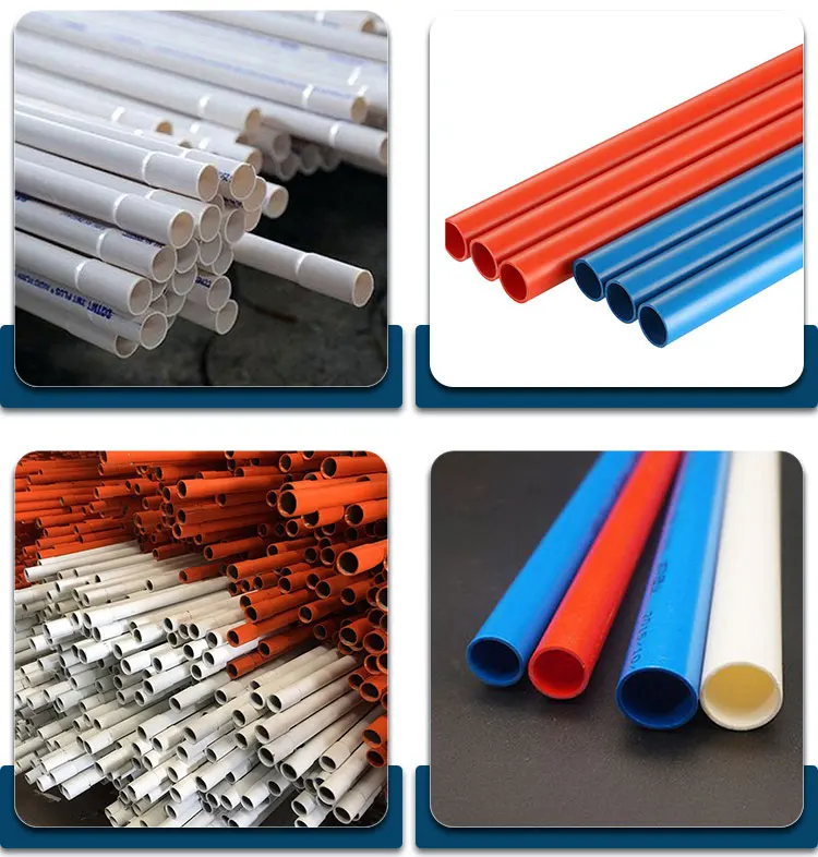 Electrical Pvc Pipe Flexible Bulk And Fittings Schedule 40 20mm Pvc ...