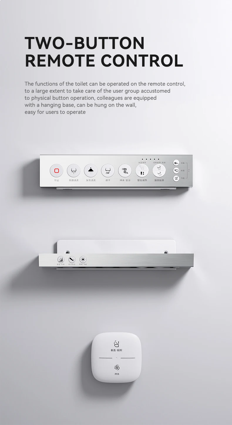 Sanitary Ware Wall Mounted Automatic Water Closet Bathroom Ceramic ...