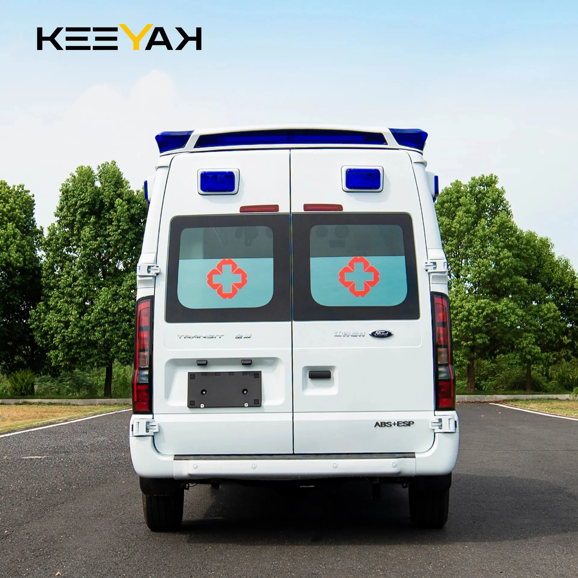 KEEYAK 2024 New Ford V348 Ambulance Vehicle Armored Vehicle 4x4 Five ...