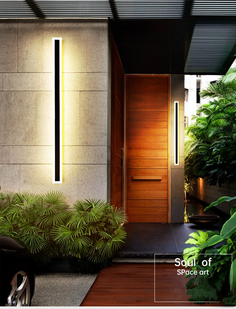 Outdoor Wall Light - LED Garden Street Lights by Yovee