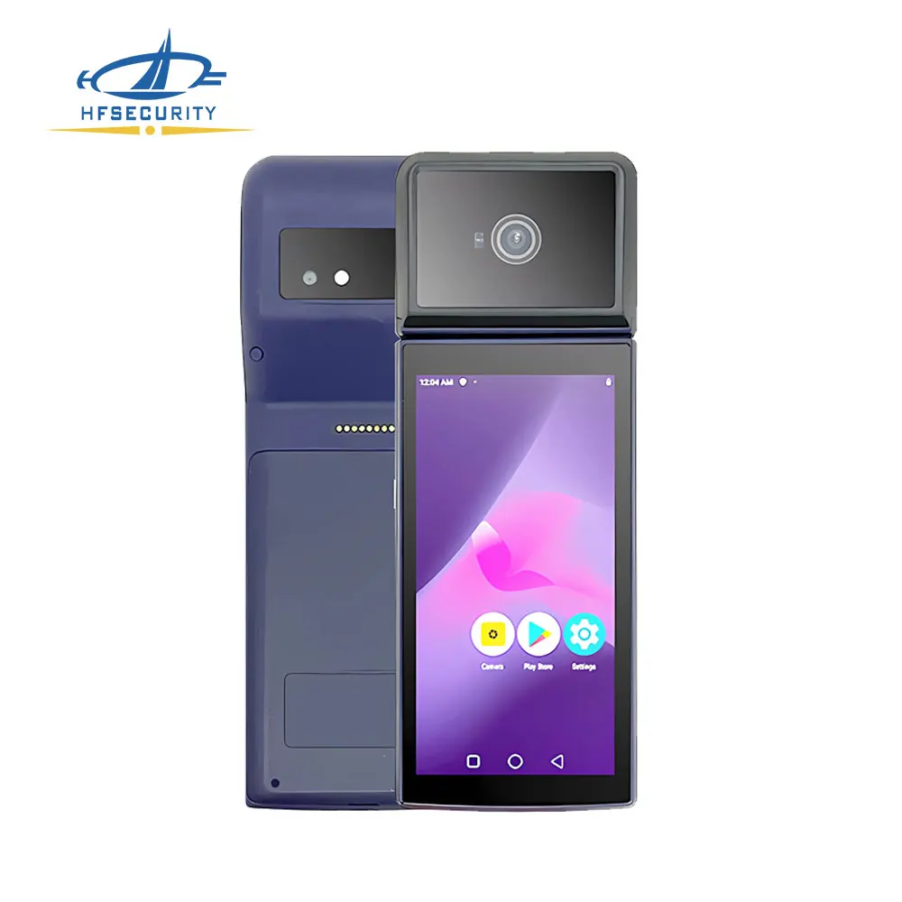 Hfsecurity Hp605pv Qr Code Nfc Card Reader Android Pos Machine - Buy ...