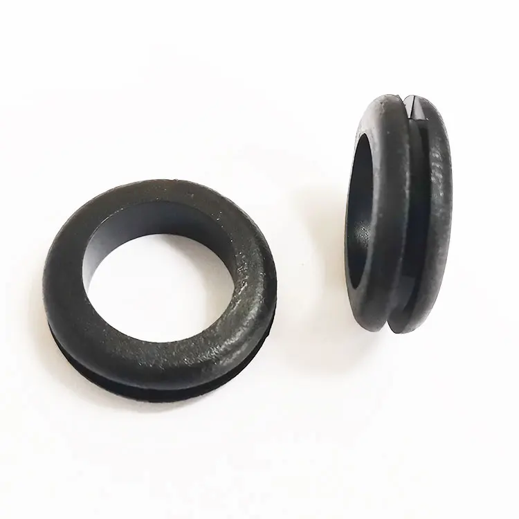 Inner Diameter 20mm PVC Coil protection Wire protection Rubber Grommet ...