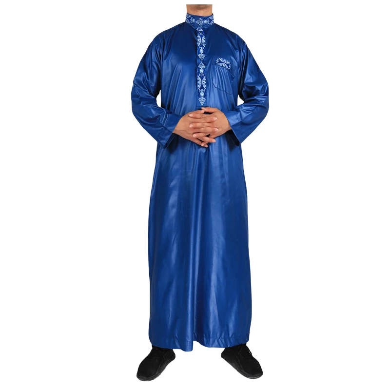 Hot Sale Ethnic Throbe Islamic Clothing Men's Traditional Muslim ...