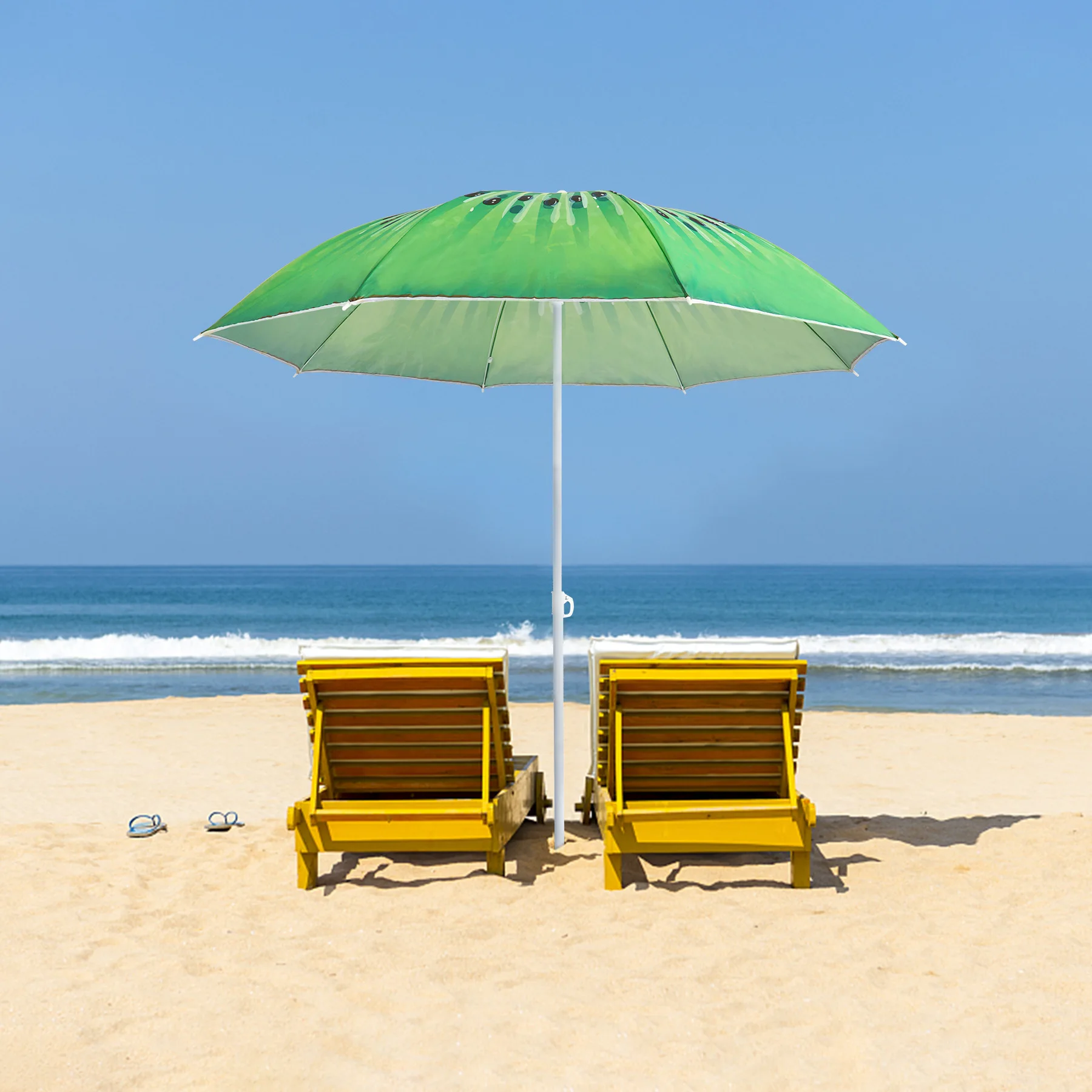 Custom Folding Aluminium Pole Portable Outdoor Umbrella Luxury Uv Sun ...